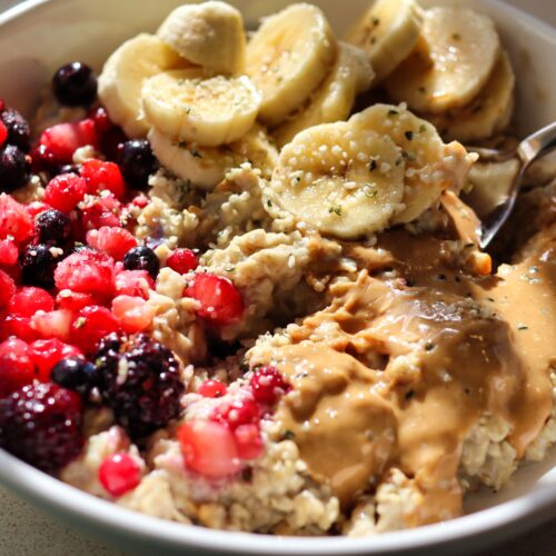 Proats (Protein Oats) - She likes greens
